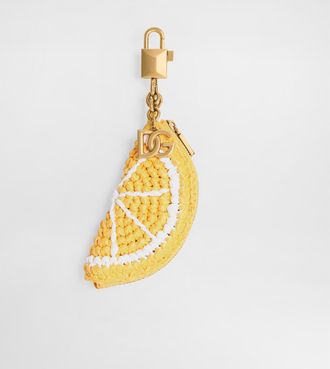 Dolce & Gabbana P.chiavi Pelletteria - Frau Collection Yellow Onesize