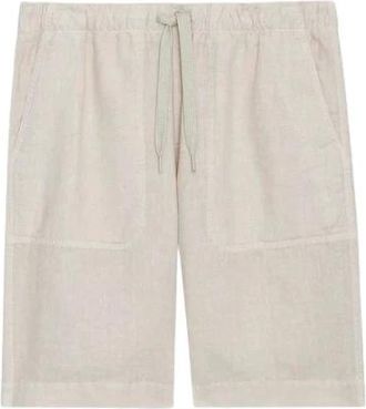 Zadig&Voltaire Homme, Shorts, Beige, Taille: W40 Pixels Lin Naturel Pantalons