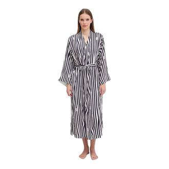 DKNY Dkny, Femme, V&ecirc;tements de nuit et de d&eacute;tente, Bleu, Taille: 38 FR Robe &agrave; motif