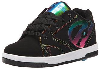 HEELYS gar&ccedil;on Propel 2.0 Chaussures de Tennis, Noir (Black/Rainbow Foil), 38 EU