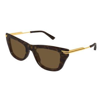 Bottega Veneta Sonnenbrille - - Accessories - Damen - Braun - 50 MM
