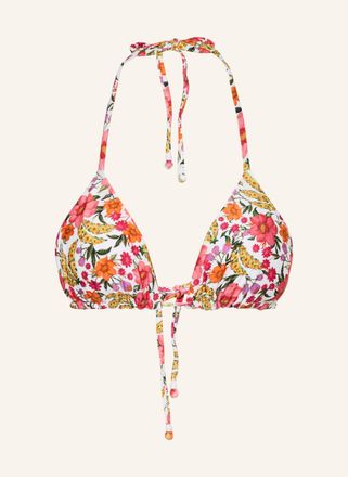 Farm Rio Farm Rio Triangel-Bikini-Top Banana Flowers weiss