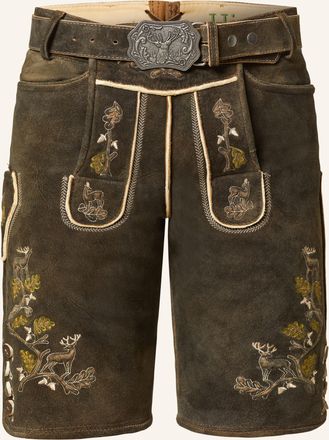 HIRSCHER Hirscher Trachten-Lederhose Freising braun