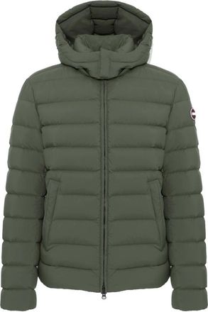 Colmar Hooded Puffer Jacket - - Jackets - Herren - Gr&uuml;n - M