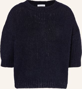 Mrs & Hugs Mrs & Hugs Pullover Mit 3/4-Arm blau
