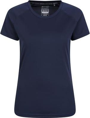 Mountain Warehouse T-Shirt Endurance pour Femmes - IsoCool, Protection UV UPF30+, Respirant, Absorption Rapide, Entretien Facile - pour Le Jogging, Les Voyages, la Gym B
