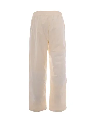 Arte Mens Trousers Track Squared Cream Nylon