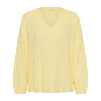 Cream Damen, Blusen & Hemden, Gelb, L/XLGr&ouml;&szlig;e