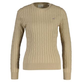 GANT Stretch Cotton Cable C-Neck Strickpullover