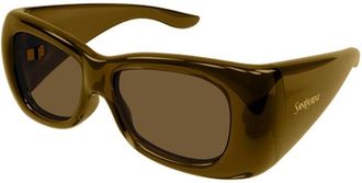 Saint Laurent Eyewear SL901HOWL Sunglasses - Brown