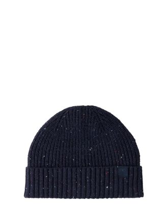 Tom Tailor Herren 1049470 Beanie M&uuml;tze, 36942-Navy Melange Multi Neps, OneSize