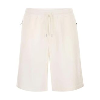 Brunello Cucinelli Shorts mit Kordelzug - - Shorts - Herren - Wei&szlig; - L