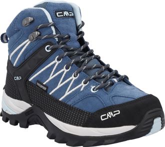F.lli Campagnolo Wanderschuh CMP RIGEL MID WMN WP TREKKING SHOES, Damen, Gr. 37, blau (infinity, sky), Leder, Schuhe Wanderschuh, wasserdicht, Topseller