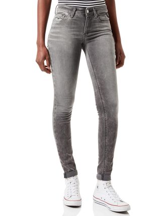 Replay Replay Damen New Luz Skinny Jeans, Medium Grey 9, 23W / 32L