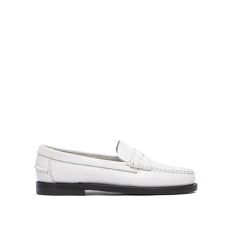 Sebago Femme, Chaussures, Blanc, Taille: 38 EU Mocassins Blancs pour Femmes