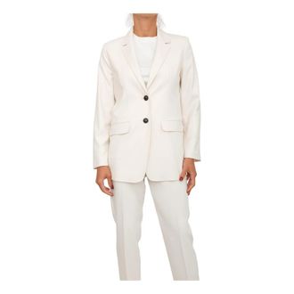Marella Giacca Emme - - Jackets - Damen - Wei&szlig; - L
