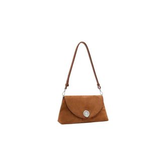 Coccinelle Sac &agrave; main Nikla Suede Bim - Femme - Sacs - Brun - Taille: ONE Size