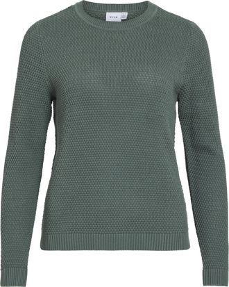 Vila Vidalo O-Neck L/S Knit Top- Noos
