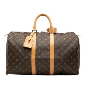 Louis Vuitton unisex, Pre-owned, Brun, Taille: ONE Size Keepall45 Monogram Boston Bag doccasion