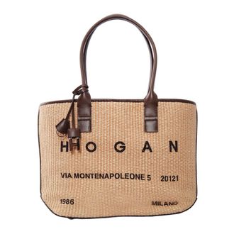 Hogan Address Shopping Piccola - Femme - Sacs - Beige - Taille: ONE Size