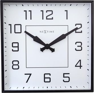NeXtime Wanduhr, Schwarz, Einheitsgröße