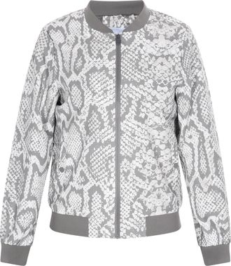 Faina Jacke Damen hellgrau