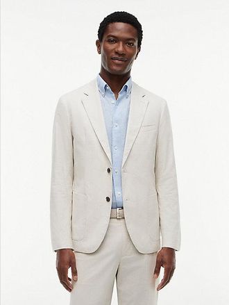 Tommy Hilfiger Blazer coupe standard New York Label en dobby