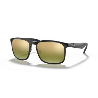 Ray-Ban unisex, Accessoires, Gris, Taille: 58 MM Lunettes de soleil carr&eacute;es Chromance