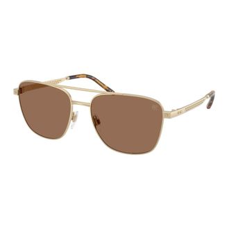 Ralph Lauren Homme, Accessoires, Jaune, Taille: 58 MM Lunettes de soleil
