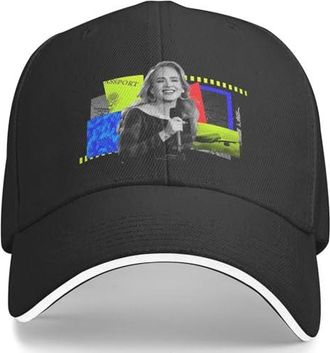 Generic Adele 2024 Allemagne (2) Casquette de Baseball Femme Homme Imprimé Hip Hop Chapeaux Printemps Y2k Cool Outdoor Gym Casquettes de Baseball Cadeau Mode 
