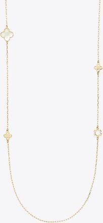 Tory Burch Damen Forget Me Not Long Necklace