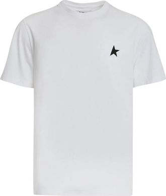 Golden Goose Homme, Tops, Blanc, Taille: XL T-Chemises