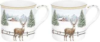 Easy Life WHIF0171 - White Forest Tassen, 2er SET