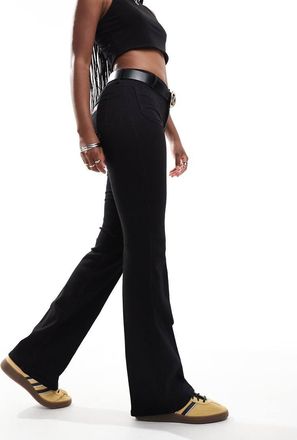 Wrangler Jean &eacute;vas&eacute; avec poches &agrave; lavant - Noir