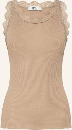 Rosemunde Top Rmwbalta Mit Spitze braun