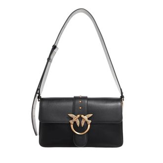 Pinko Pinko Crossbody Bags - Love One Classic Slouchy Fl - Gr. unisize - in Schwarz - f&uuml;r Damen