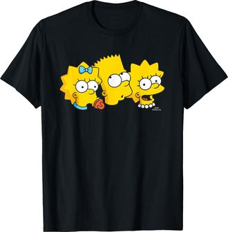The Simpsons Bart Lisa Maggie T-Shirt