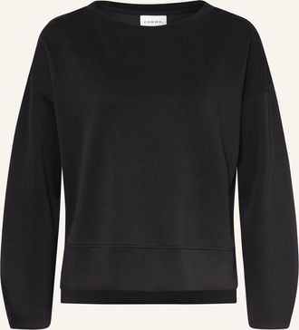 Comma Comma Sweatshirt schwarz