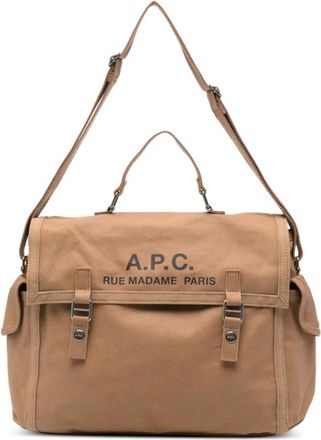 A.P.C. A.p.c., Homme, Sacs, Brun, Taille: ONE Size Recuperation Satchel