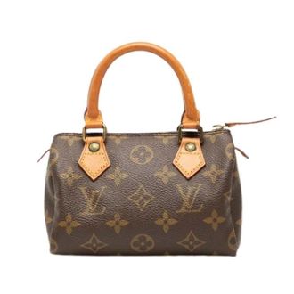 Louis Vuitton Pre-owned Mini Speedy - Femme - Pre-owned - Brun - Taille: ONE Size