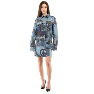 Moschino Femme, Robes, Multicolore, Taille: 38 FR Robe chemise