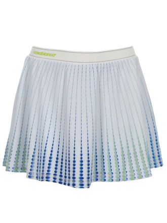 Casablanca Gradient Print Mini Skirt - White