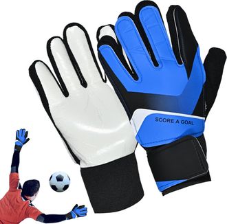 Generic Torwarthandschuhe - Fu&szlig;ballhandschuhe | Fu&szlig;ballhandschuhe | Atmungsaktive nicht rutschfeste Fu&szlig;ballhandschuhe f&uuml;r Kinder Kinder f&uuml;r Kinder Herren Trai