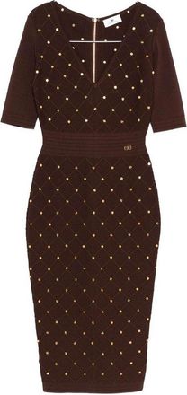 Elisabetta Franchi Robe Courte - Marron