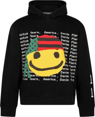 Denim Tears hoodie Cactus Tears - Noir