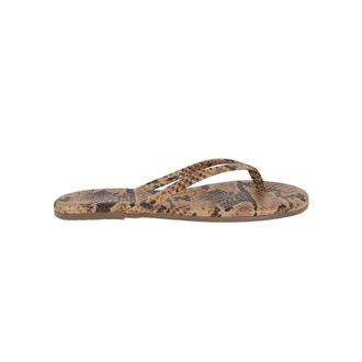 Tkees Tkees - Coco Snake Flip Flops - Femme - Chaussures - Brun - Taille: 36 EU