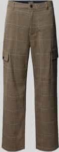 Scotch & Soda Hose im Allover-Look mit Cargotaschen