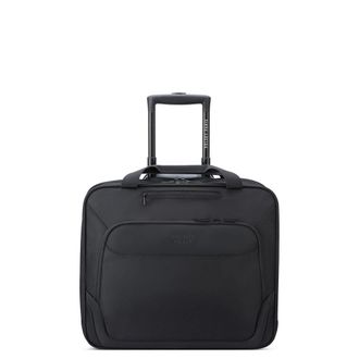 Delsey PARVIS PLUS Laptop Rollkoffer, 44 cm, 33 liters, Schwarz (Noir)