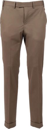 PT01 Pt01, Homme, Pantalons, Brun, Taille: L Master Pantalons