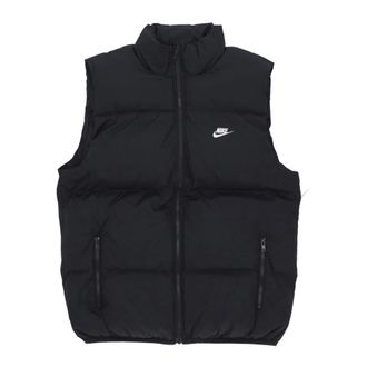 Nike Homme, Vestes, Noir, Taille: L Gilet Duvet Noir/Blanc
